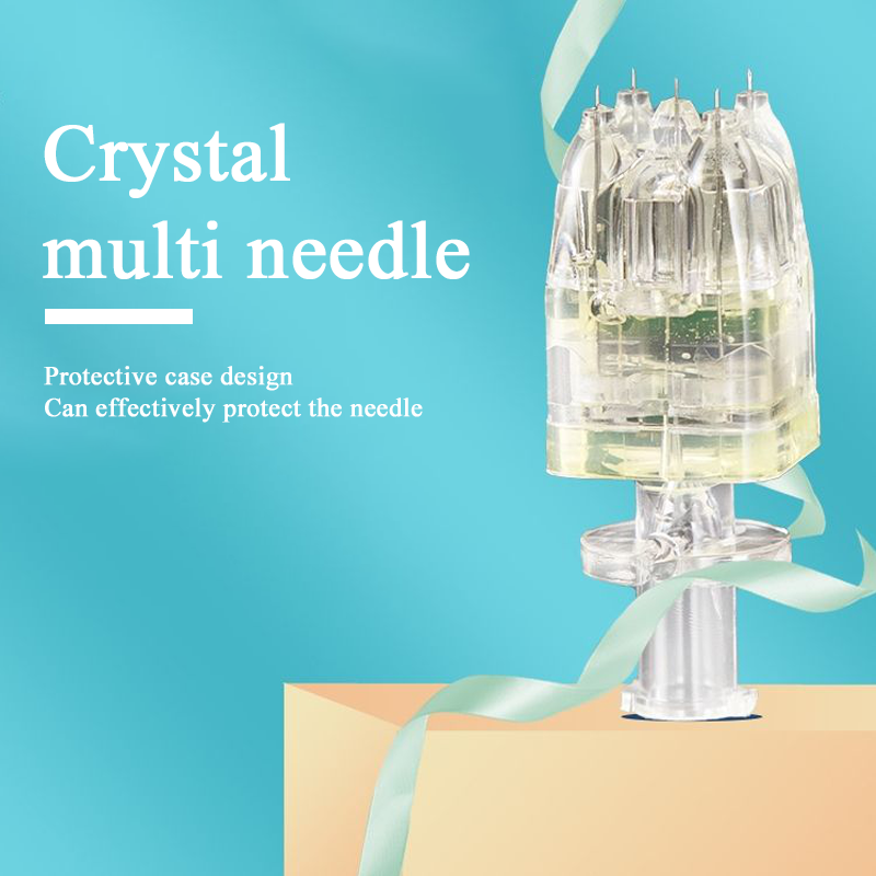 Korea Crystal Multi Needle 5Pin Mesotherapy Injector Beauty Facial Ski ...