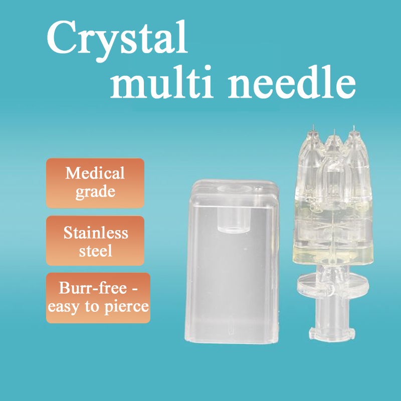 Korea Crystal Multi Needle 5Pin Mesotherapy Injector Beauty Facial Ski ...