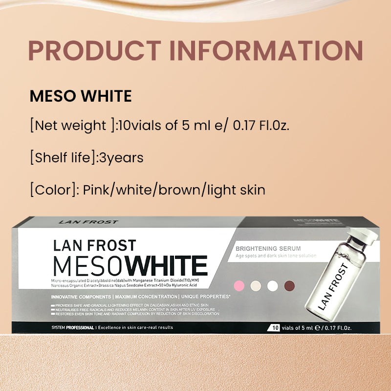 MESO WHITE Brightening BB Serum Kit Semi-Permanent Liquid foundation N ...