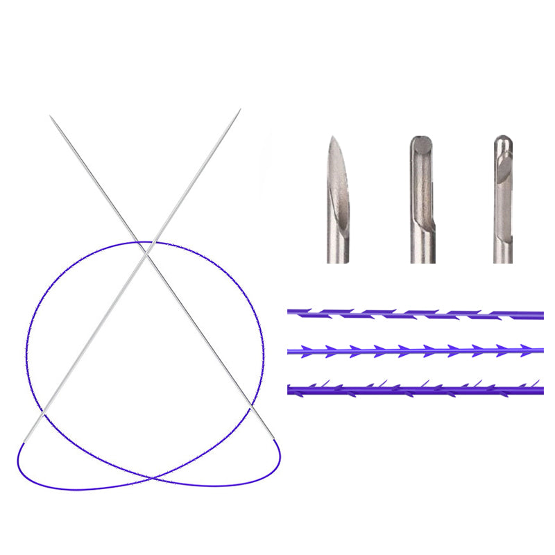 PDO PCL Double Needle Thread Face Lifting Thread – Deenorathread